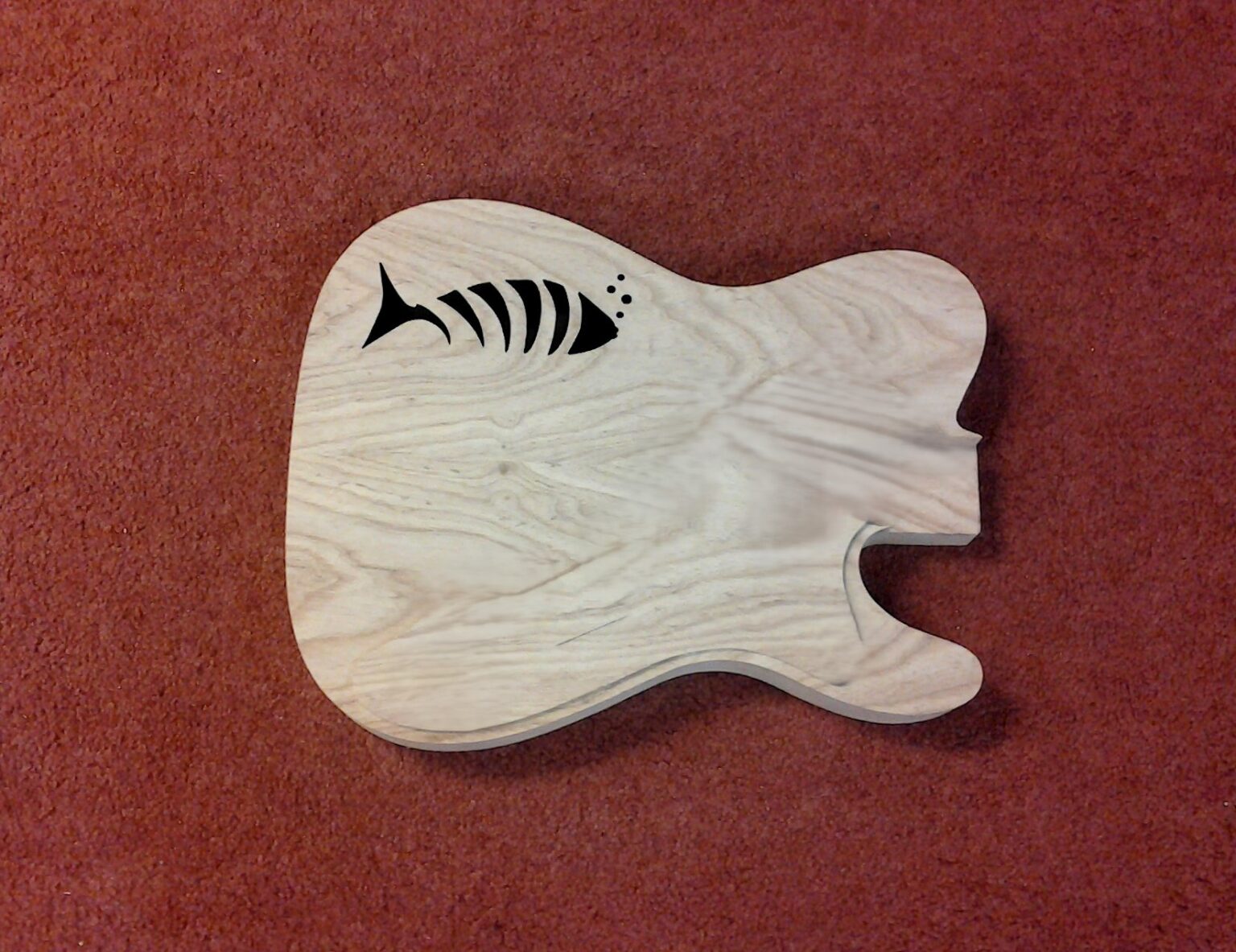 Samantha Fish Fishcaster Cutting Board - Delaney Guitars